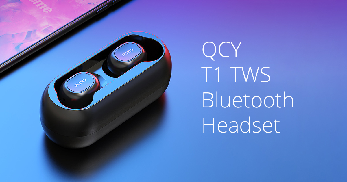 QCY T1 TWS Bluetooth Headset - Smart Brands Pakistan
